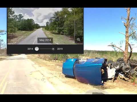 Google Street View Before & After - Alabama Tornado Damage