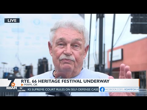 Miami Holds Festival to Celebrate Route 66 (7/29/22)