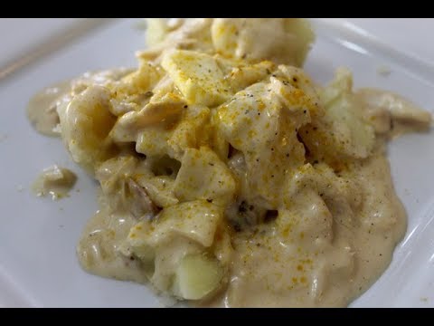 Creamed Codfish - from salted cod - Bonita's Kitchen