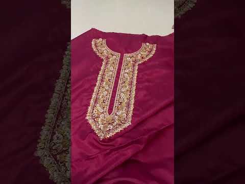 Kanwal Malik Wedding Festive Raw Silk3 Pc Unstitched
