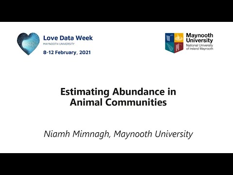 Love Data Week - Niamh Mimnagh, Maynooth University
