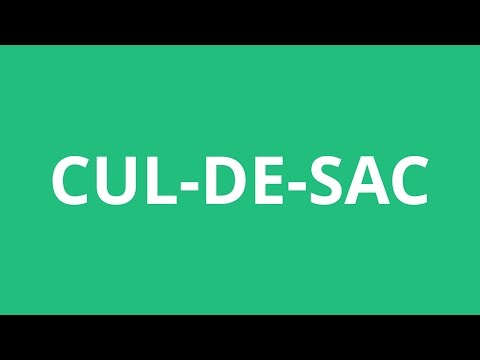 How To Pronounce Cul-De-Sac - Pronunciation Academy