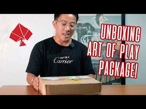 Unboxing ART OF PLAY Package! Awesome Playing Cards & TANGRAM!