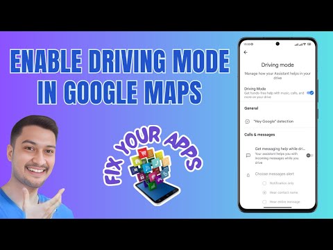 How to Enable the Driving Mode in Google Maps