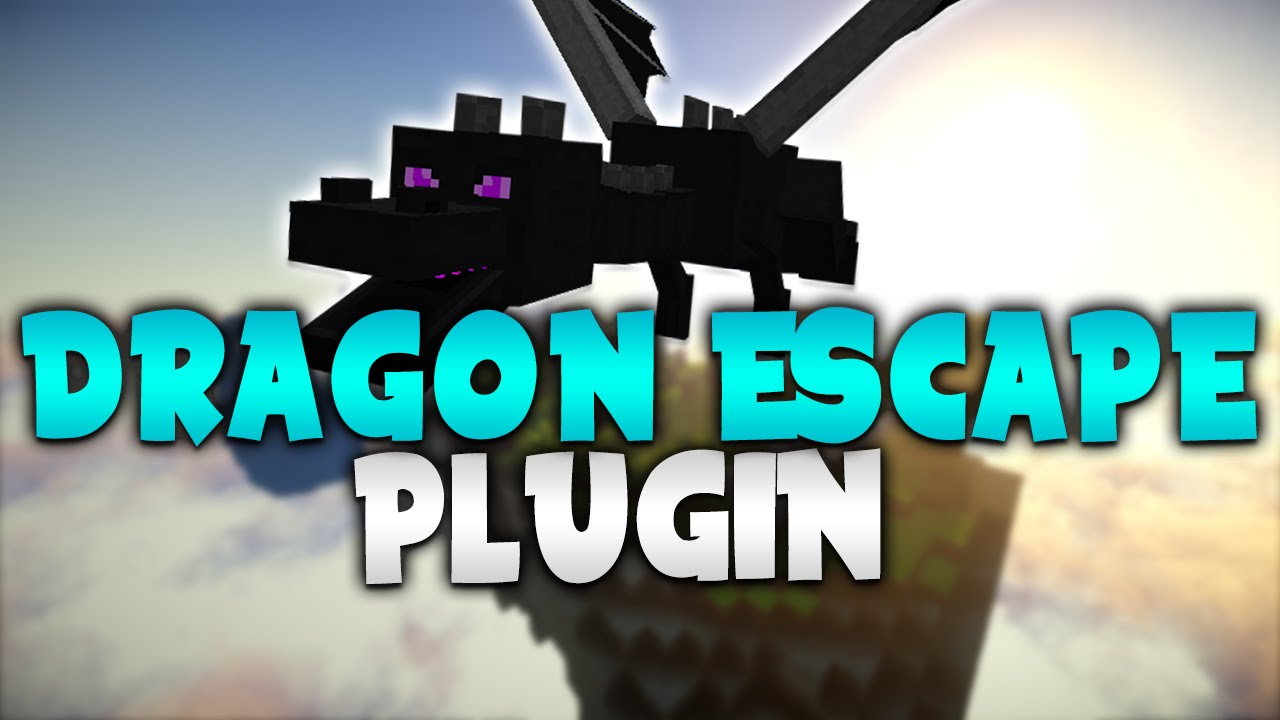 DRAGON ESCAPE! | Minecraft Plugin Tutorial