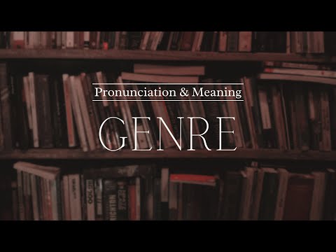 How to Pronounce: Genre | British Pronunciation & Meaning