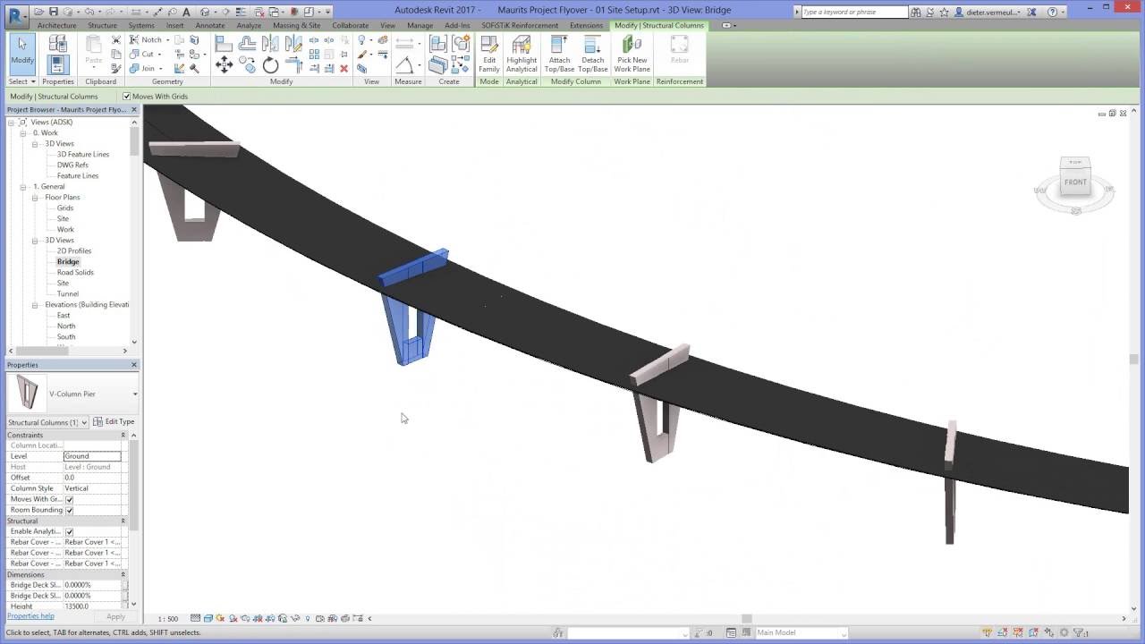 06 Revit - Manual Column Placement