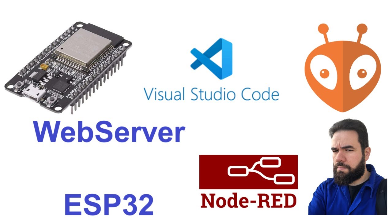 WebServer ESP32+Node-RED (WiFi)