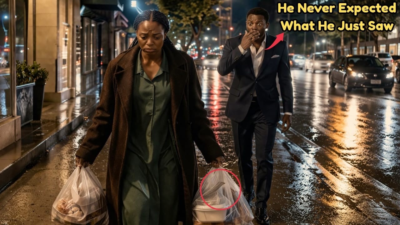 Billionaire Followed His Maid Home For Stealing Food. When He Follows Her, He Found What Shocked Him