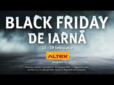 A început Black Friday de Iarnă! Bucură-te de REDUCERI