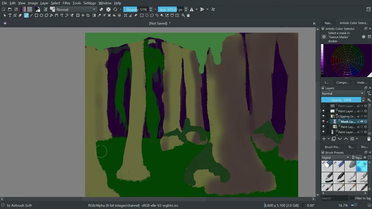 Swamp Monster Time Lapse