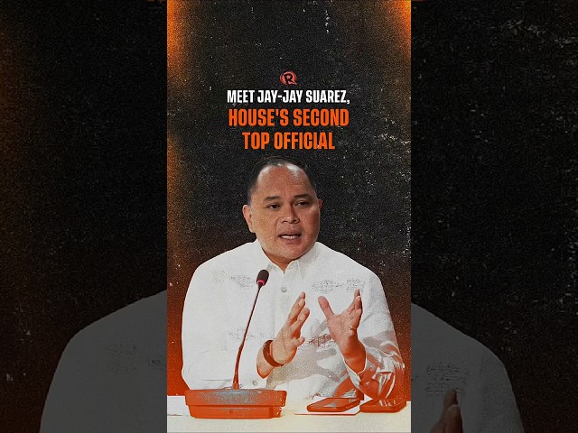 WATCH: Jay-jay Suarez, Romualdez's loyal soldier, takes senior deputy ...