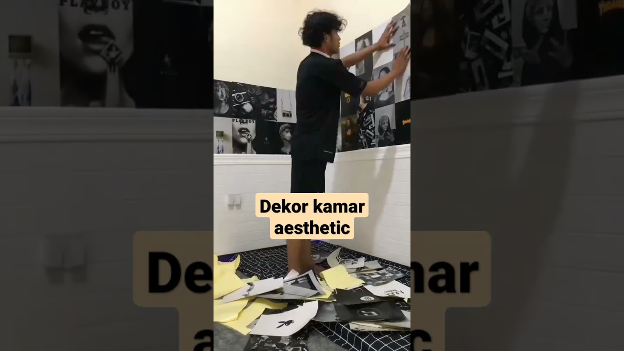 DEKOR KAMAR with poster#dekorasi #shopee #youtubeshorts