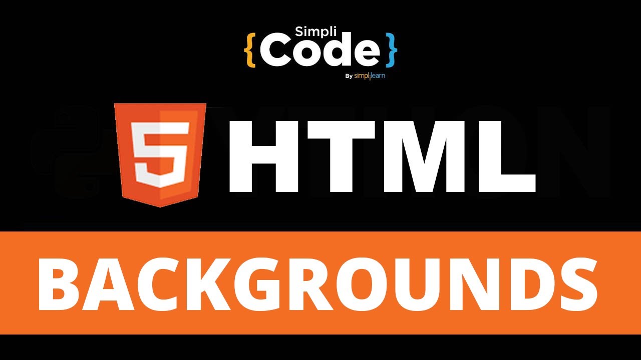 HTML Background Tutorial | Background Attributes In HTML | HTML Tutorial for Beginners | SimpliCode