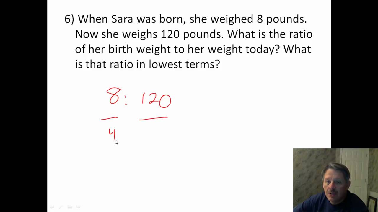 Ratios Worksheet