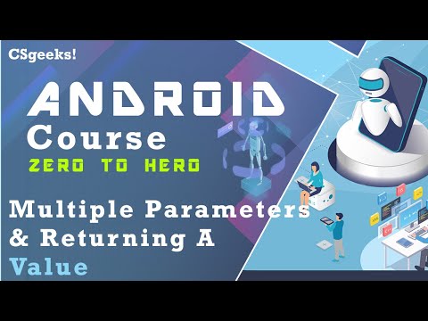 Learn Android One On One 42 Multiple Parameters and Returning a Value - Mind Luster