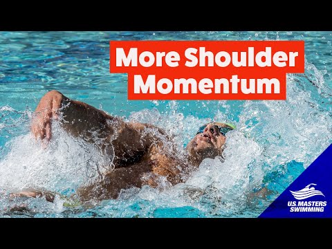 Backstroke Swimming Body Position | Tip 7 | Aggressively Rotating Your ...