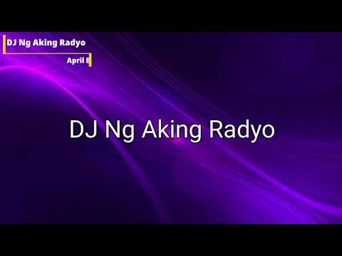 DJ Ng Aking Radyo w/lyrics - APRIL BOYS, Vingo Regino at Jimmy Regino