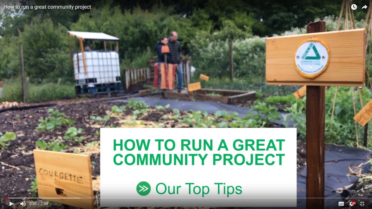 How to run a great community project