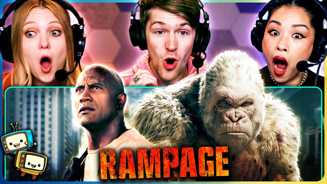RAMPAGE (2018) Movie Reaction! | First Time Watch! | Dwayne 