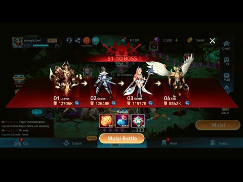 Mobile Legends Adventure Campaign 51-10 attack strategy