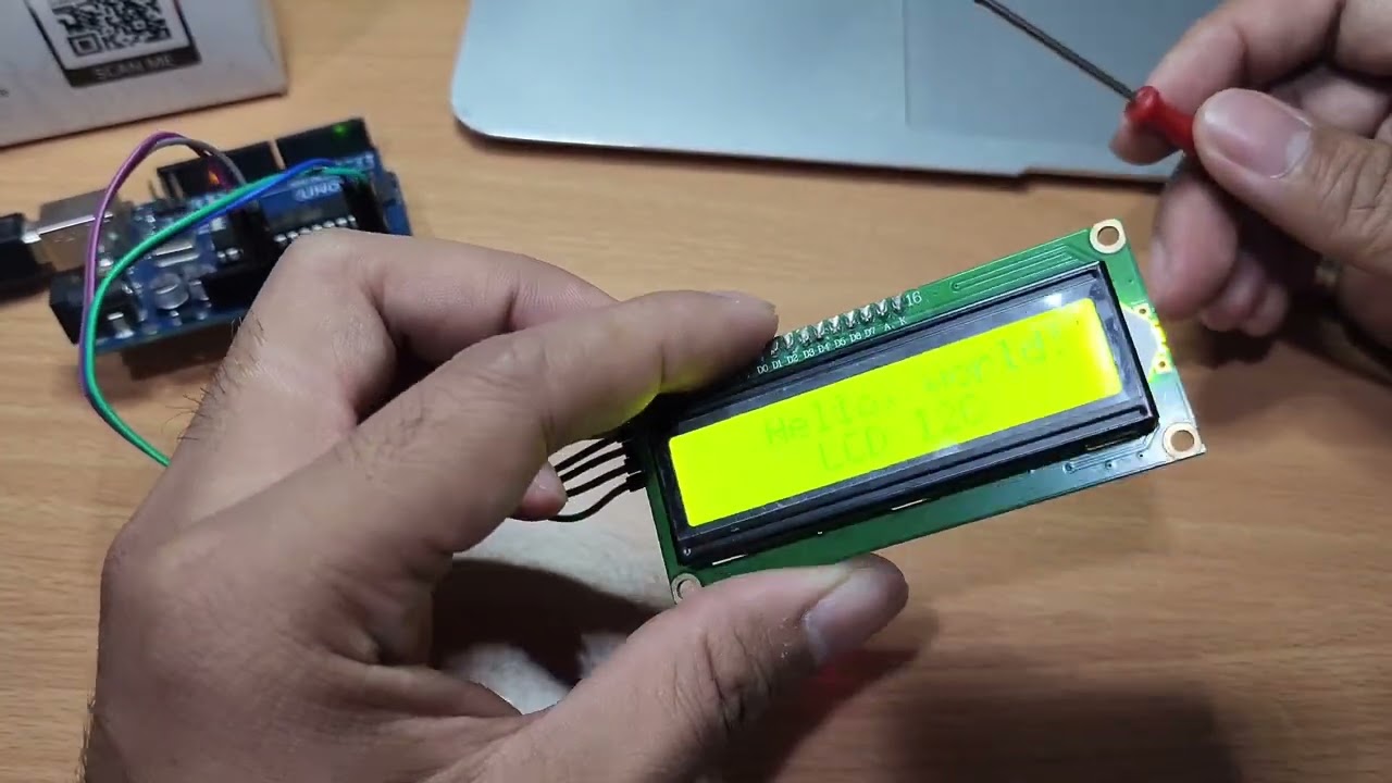 Common troubleshooting for LCD i2c module || TechMaze
