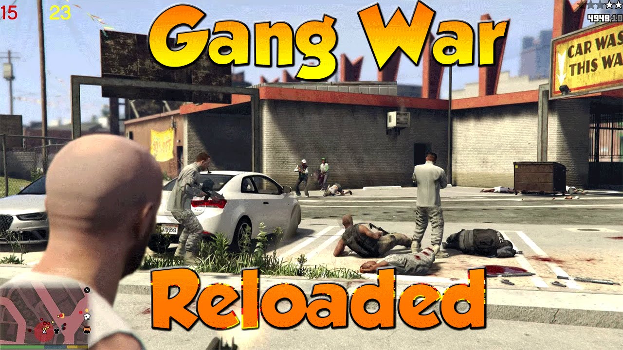Gang War Reloaded (War-Combat Mod) A1 - GTA 5