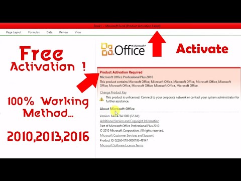 Permanently Activate MS Office 2010 Without any software or product Key Safe 100% Working