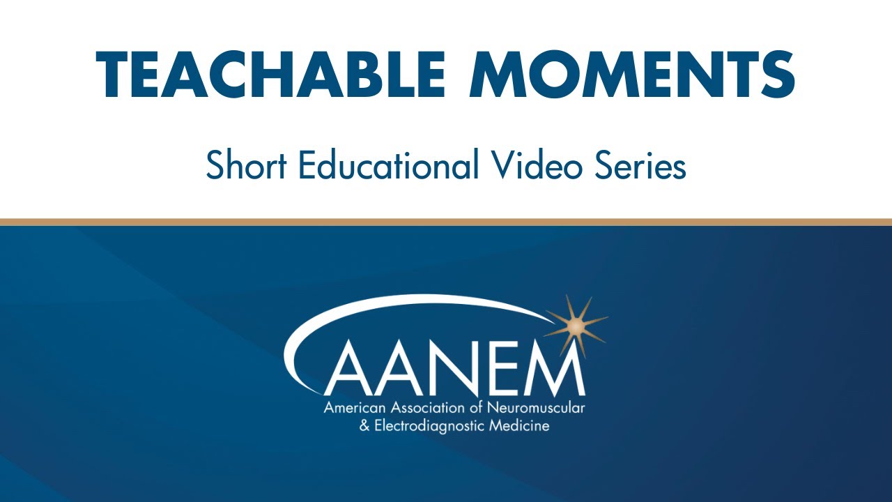 Teachable Moment: Repetitive Nerve Stimulation Interpretation