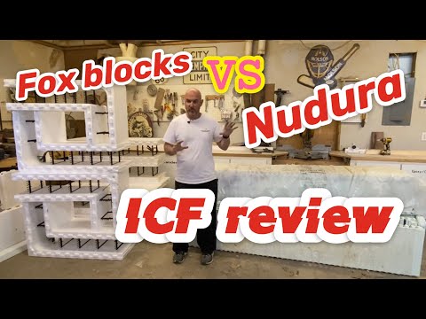 ICF Review! Fox Blocks vs Nudura?