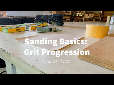 Sanding Basics: Grit Progression Lesson Two