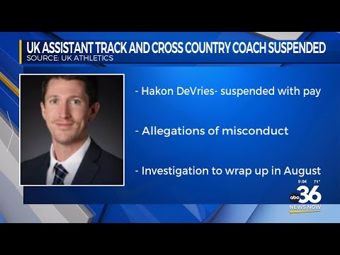 UK assistant track and cross country coach suspended