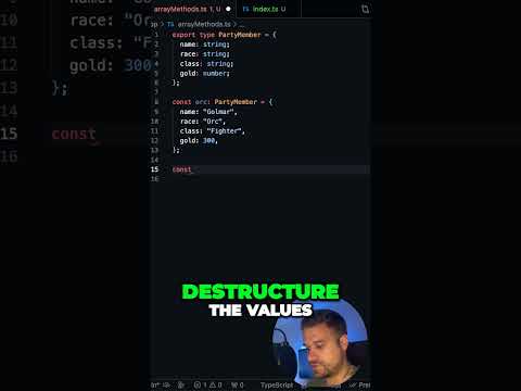 TypeScript Object Destructuring Mastery! 🌪️💻