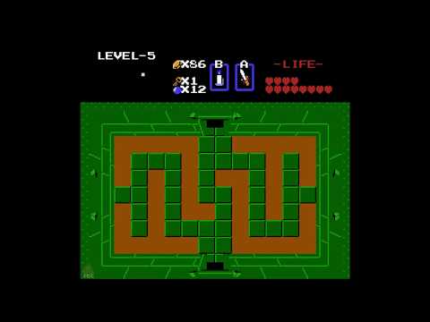 Level 5 Simple Walkthrough (First Quest) - The Legend of Zelda First Quest 100% Walkthrough