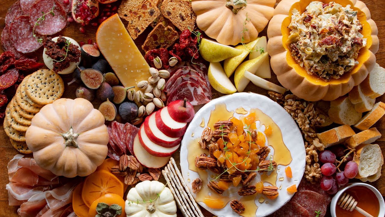 Fall Harvest Charcuterie Board