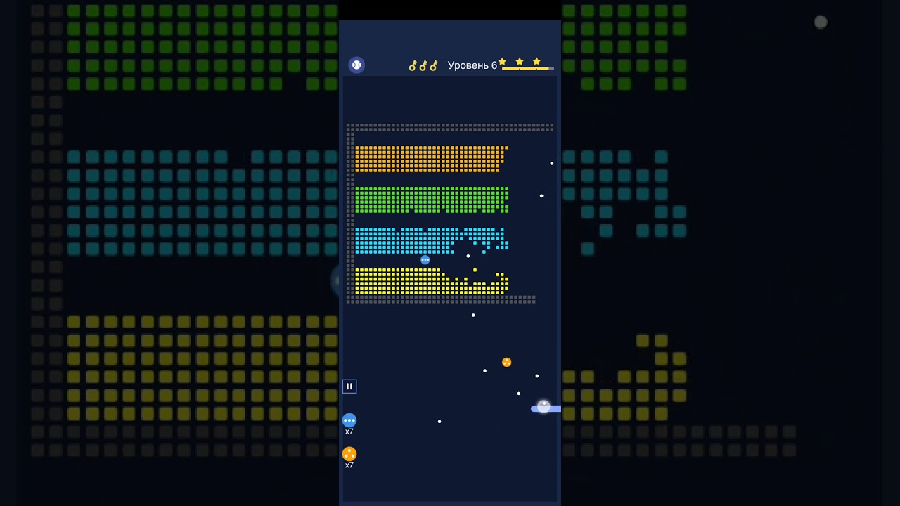 breaking bricks. Top game