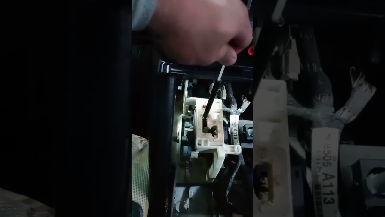 Pajero Gear Shifter not working check this