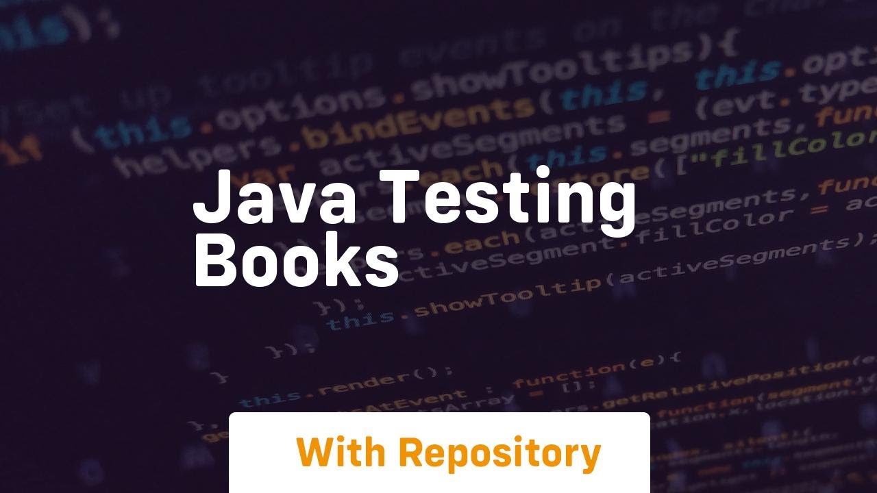 java testing books