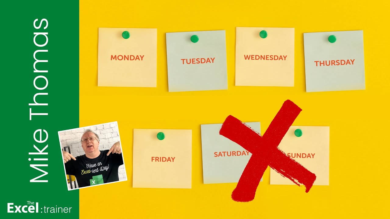 Excel: WORKDAY Function - Skip Weekends in Your Date Calculations