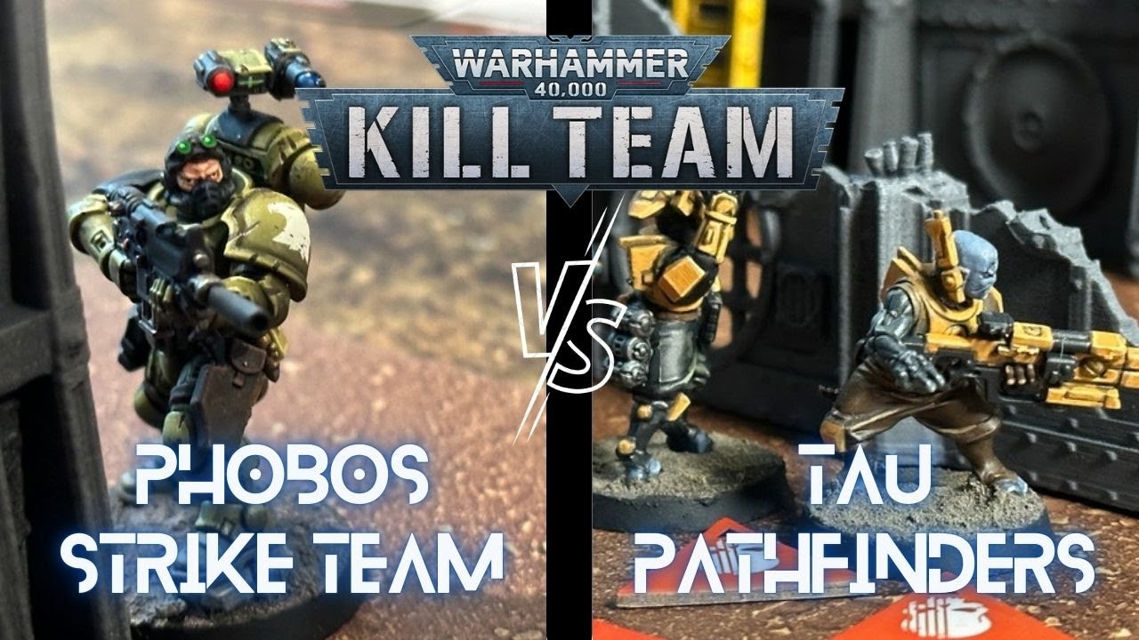 Phobos Strike Team vs Tau Pathfinders | Kill Team Battle Report | S2E5