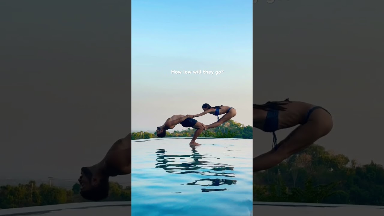 HOW DO THEY GET DOWN from this acro pose? #acroyoga #acro #yoga #shorts