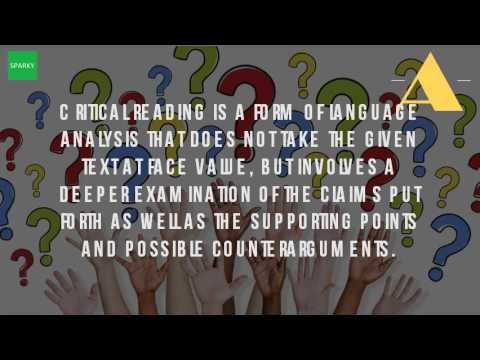 What Is The Definition Of Critical Reading?