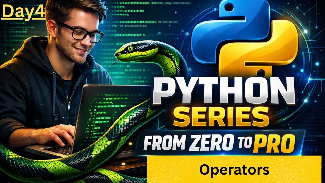 Python Operators Explained | Arithmetic, Relational, Logical & More | Python for Beginners