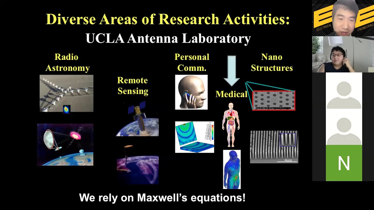 HKN with Prof. Yahya Rahmat-Samii: Maxwell's Equations and Antennas in Bio-Telemetry & Diagnostics