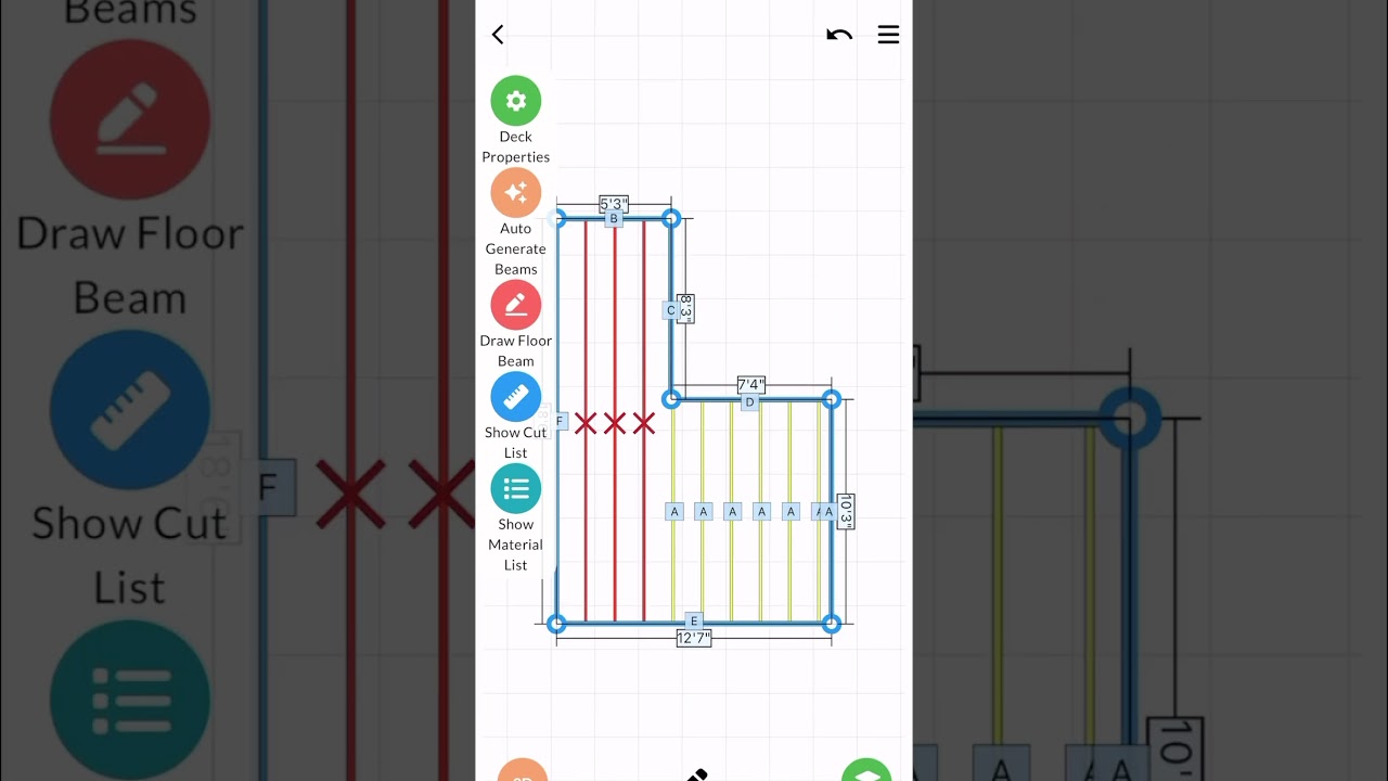 User friendly way to create decks! Link in description! #framing #construction #constructionlife