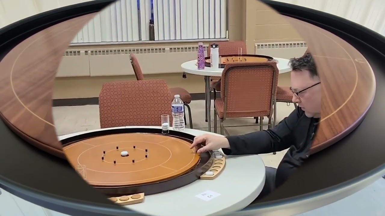 Crokinole for Seniors   Joe Grimm