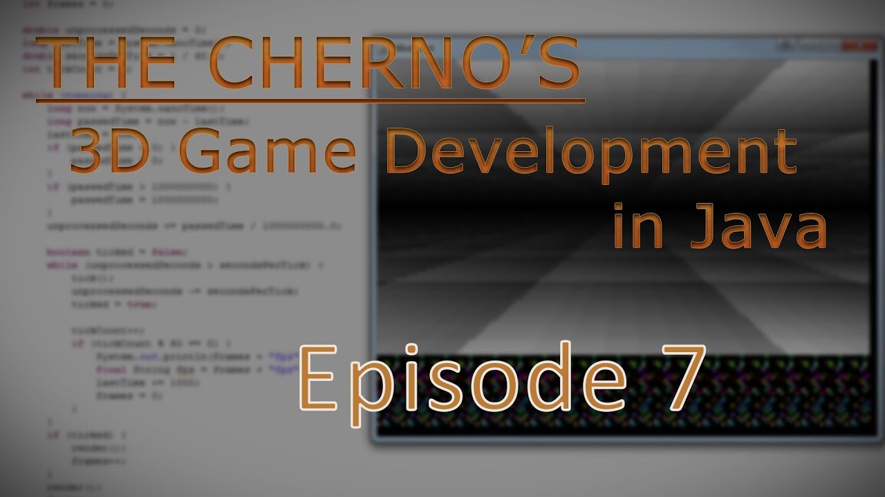 3D Game Programming - Episode 7 - FPS Counter