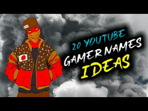 20 YOUTUBE GAMING CHANNEL NAME IDEAS 2020 | Good YT Channel Names For Gamers #1