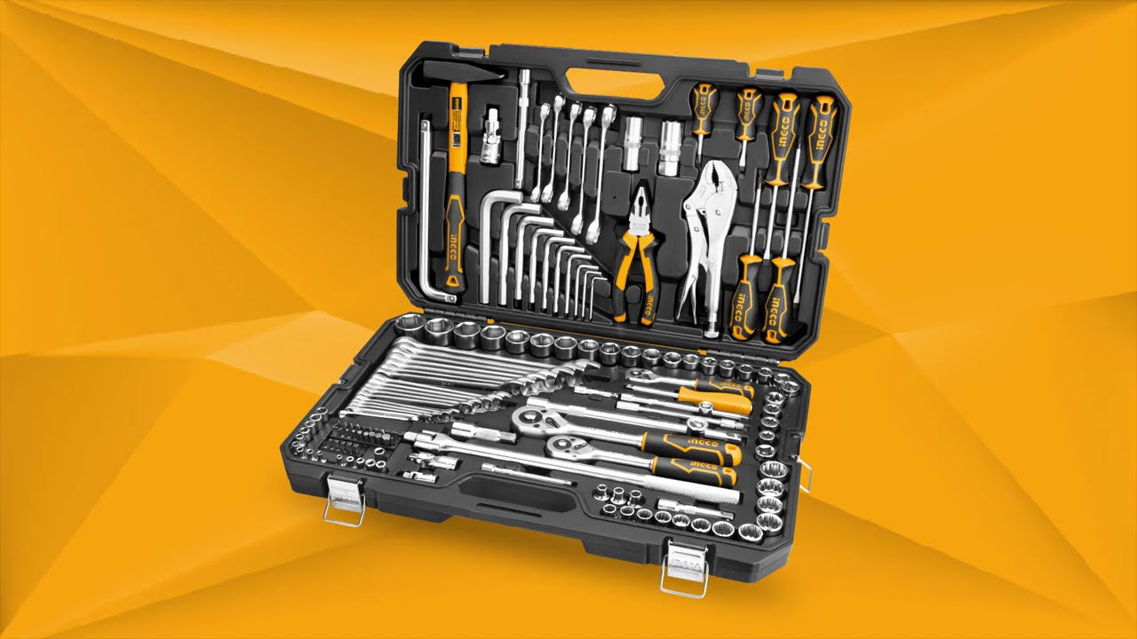 Ingco 142Pcs Combination Tool Set HKTHP21421
