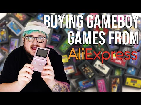 BUYING GAMEBOY GAMES FROM ALI EXPRESS (cheap games!)